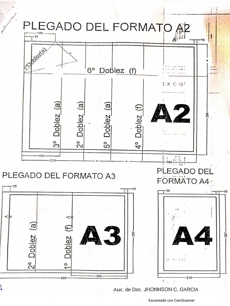 Formato Dobles A0-A4 | PDF