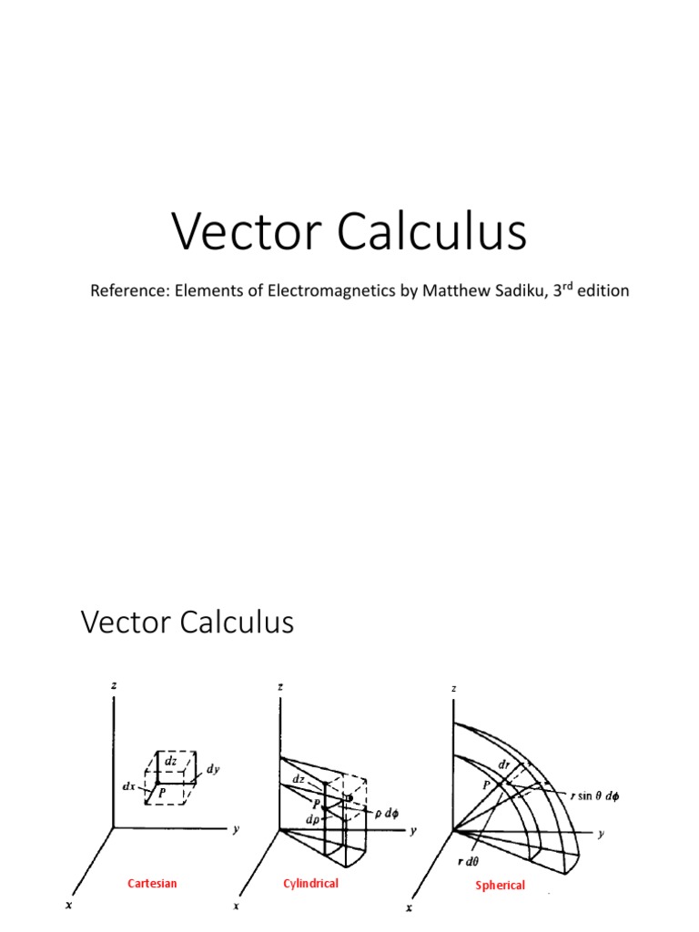 Vector Calculus Part 1 | PDF | Integral | Mathematical Analysis