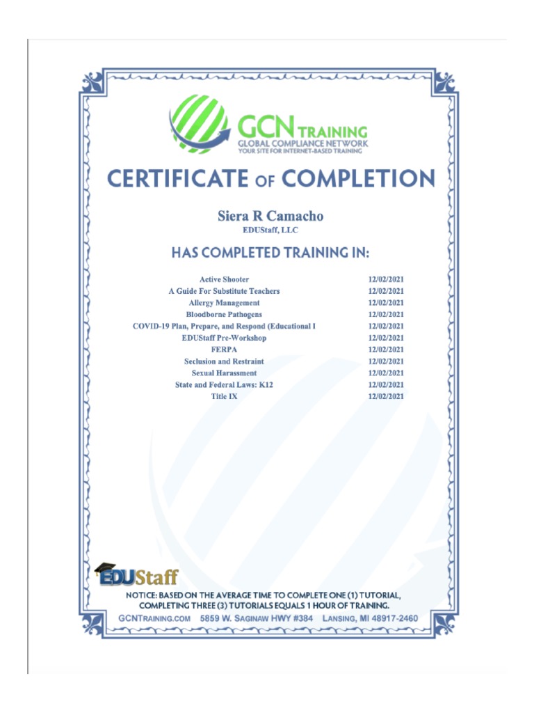 GNC Training | PDF
