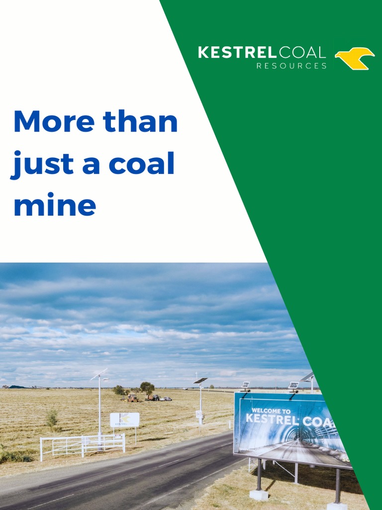 Kestrel Brochure About Us PDF | PDF | Coal Mining | Coal