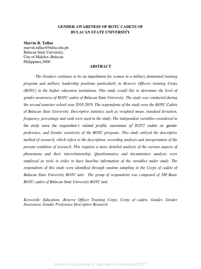 SSRN Id3570377 PDF | PDF | Transgender | LGBTQIA+ Studies