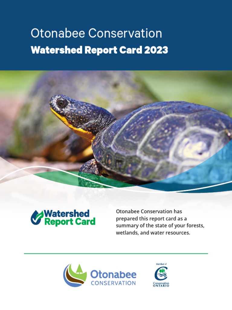 Otonabee Conservation 2023 Watershed Report Card | PDF | Wetland | Groundwater