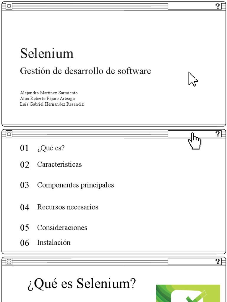 SELENIUM | PDF | Negocios