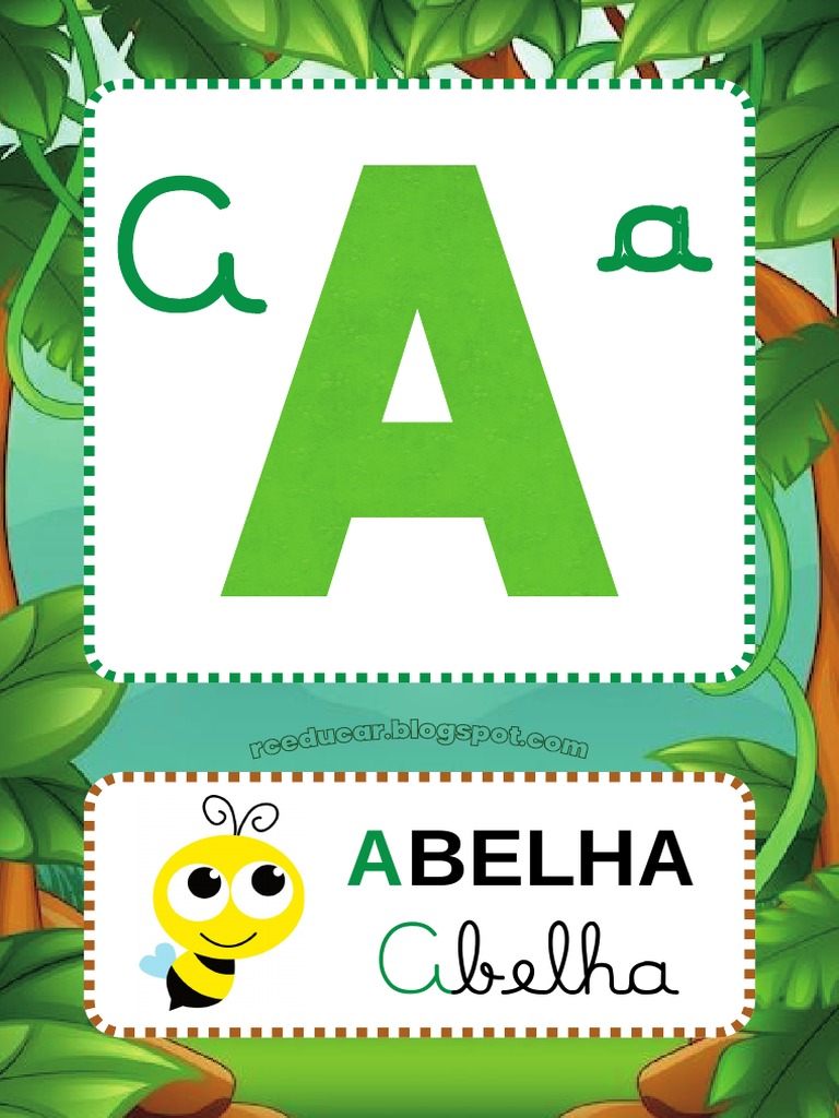 Alfabeto Ilustrado - Safari PDF | PDF