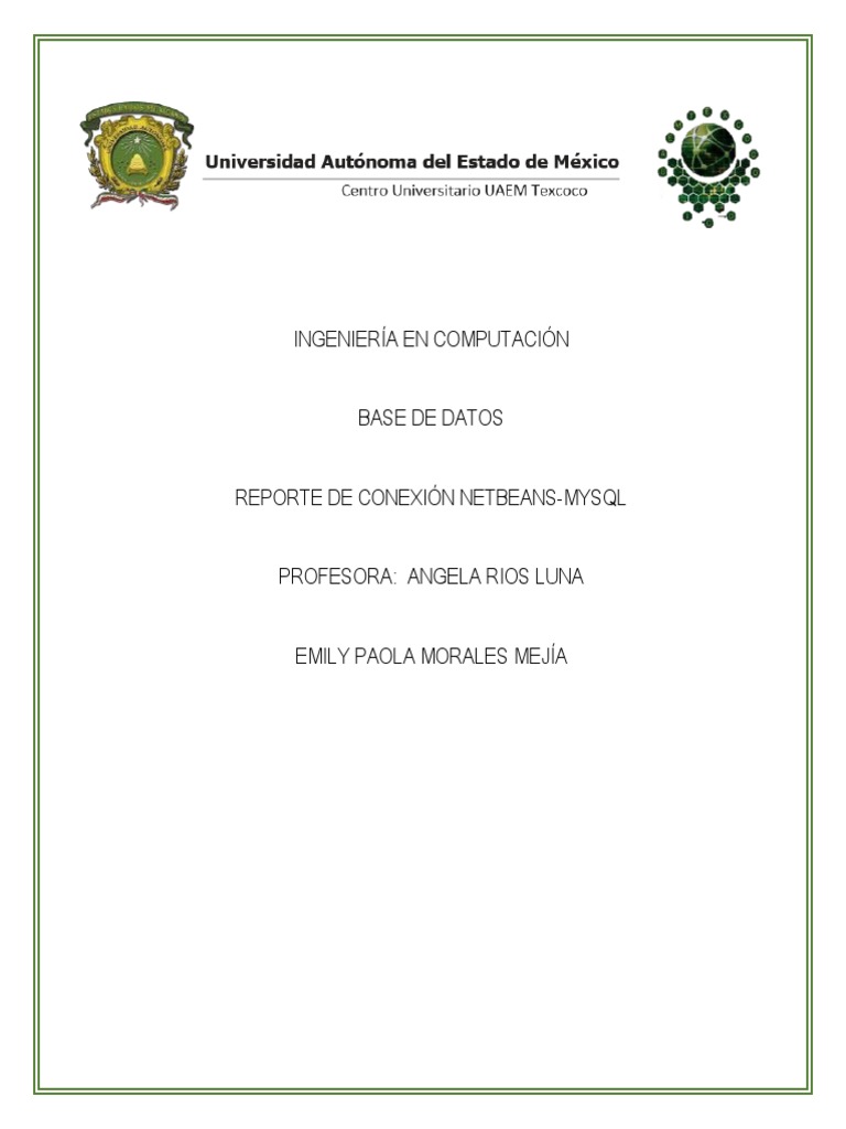 Conexion de Netbens y Mysql | PDF