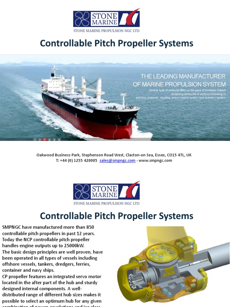 SMP NGC CPP Presentation | PDF | Propeller | Ships