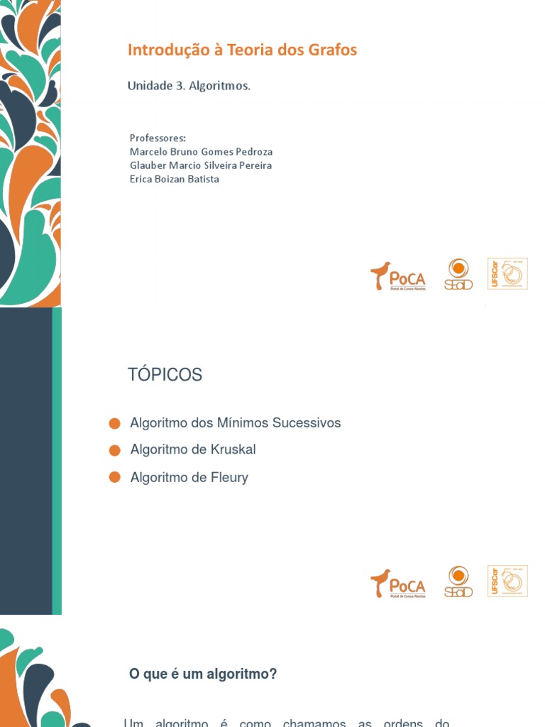 Algoritmos em Teoria dos Grafos | PDF | Teoria dos Gráficos | Vértice ...