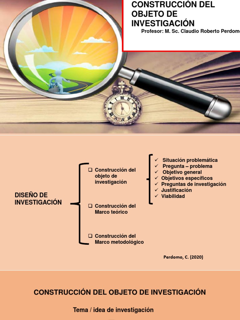 Construcción Del Objeto de Investigación | PDF | Educación primaria ...