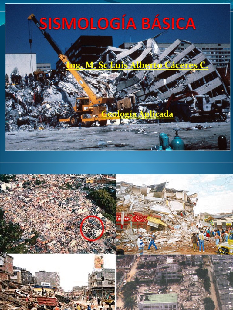 VI 1 Sismología Básica PDF | PDF | Olas | Temblores