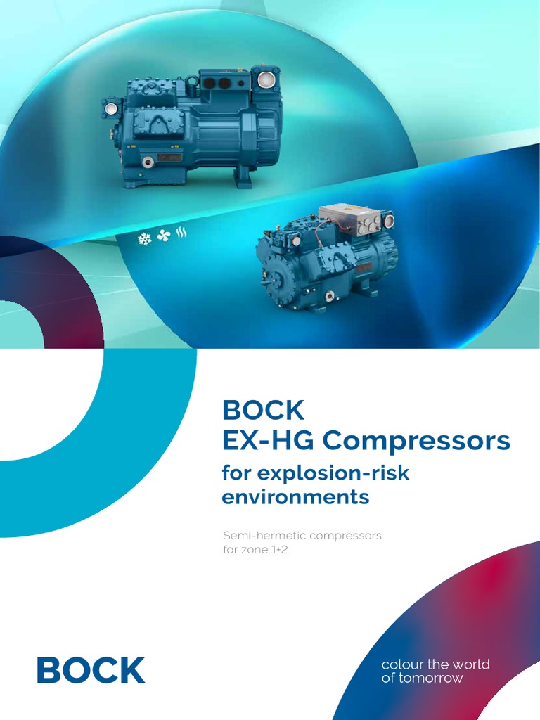 Bock Ex HG Compressors PDF | PDF | Chemistry | Physical Sciences