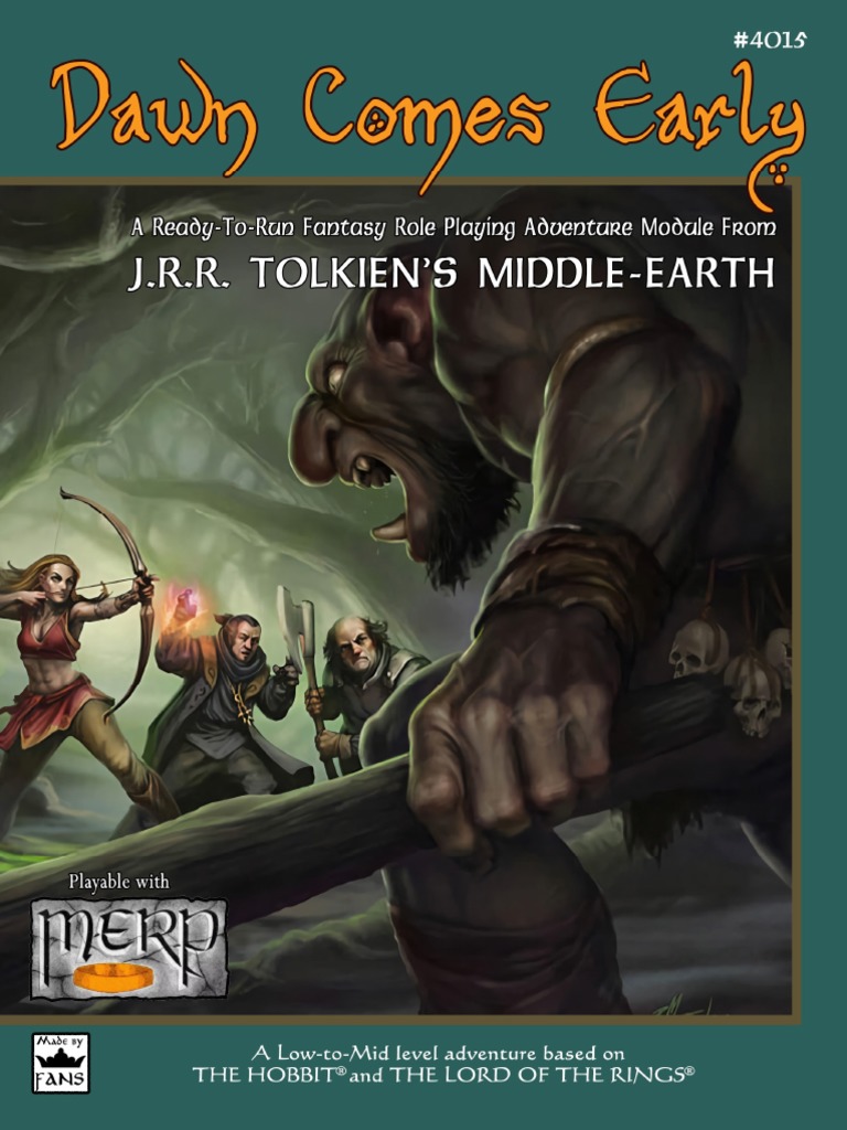 #4015 Dawn Comes Early V2.1 PDF | PDF | Hobbit