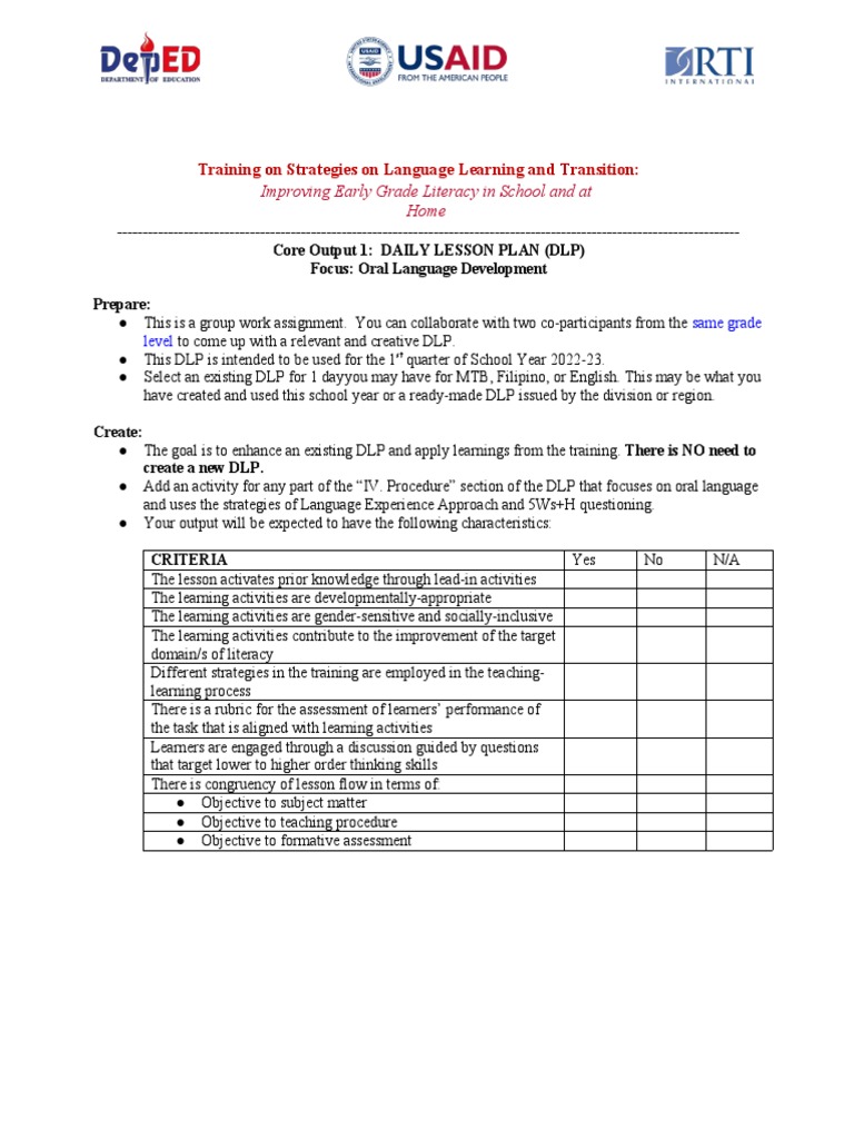 BRIDGING - Carla | PDF | Lesson Plan | Learning BRIDGING - Carla | PDF | Lesson Plan | Learning