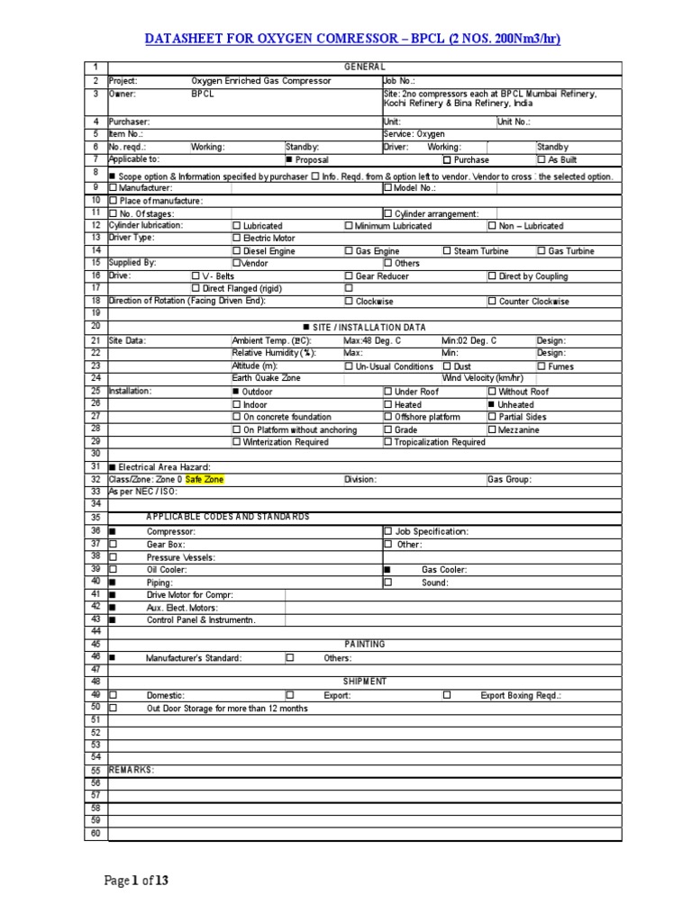 BPCL Technical-DataSheet-a8a979 | PDF