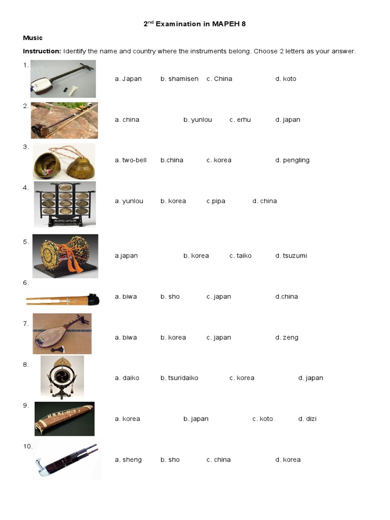 2nd Examination in MAPEH 8 | PDF | Pregnancy | Baseball Field