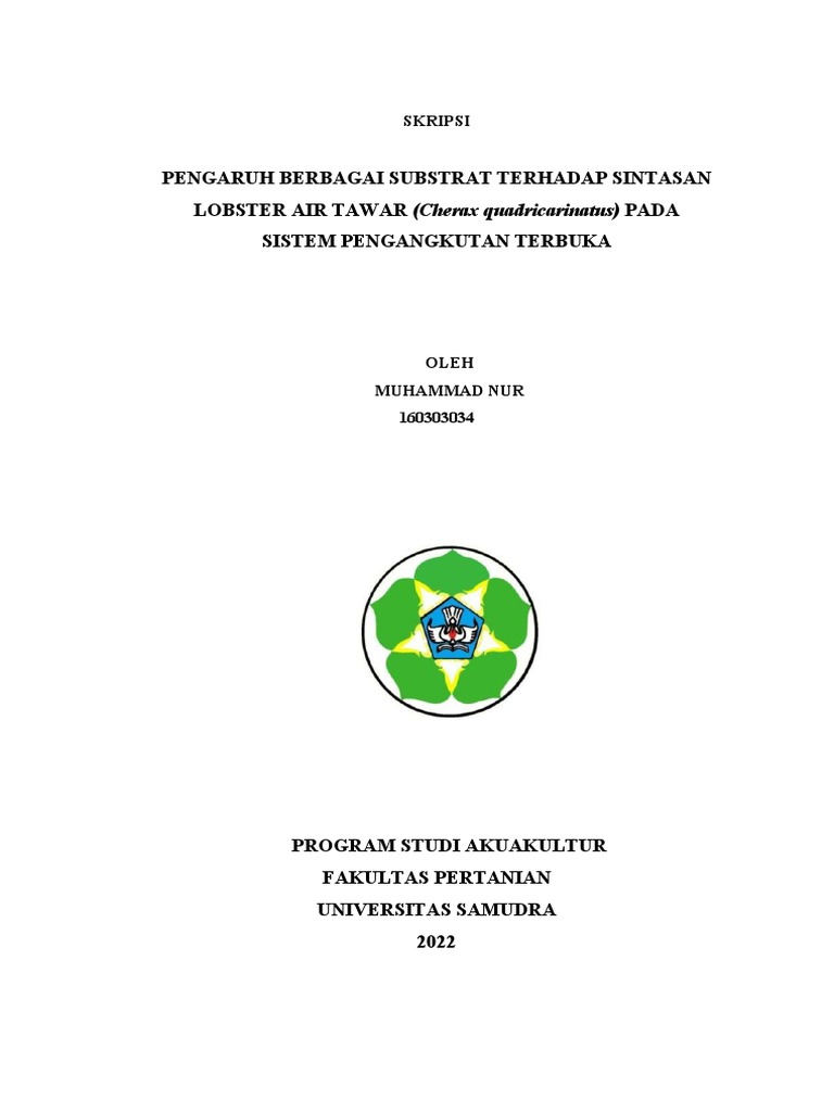 Sintasan Lobster Air Tawar | PDF | Ilmu Sosial