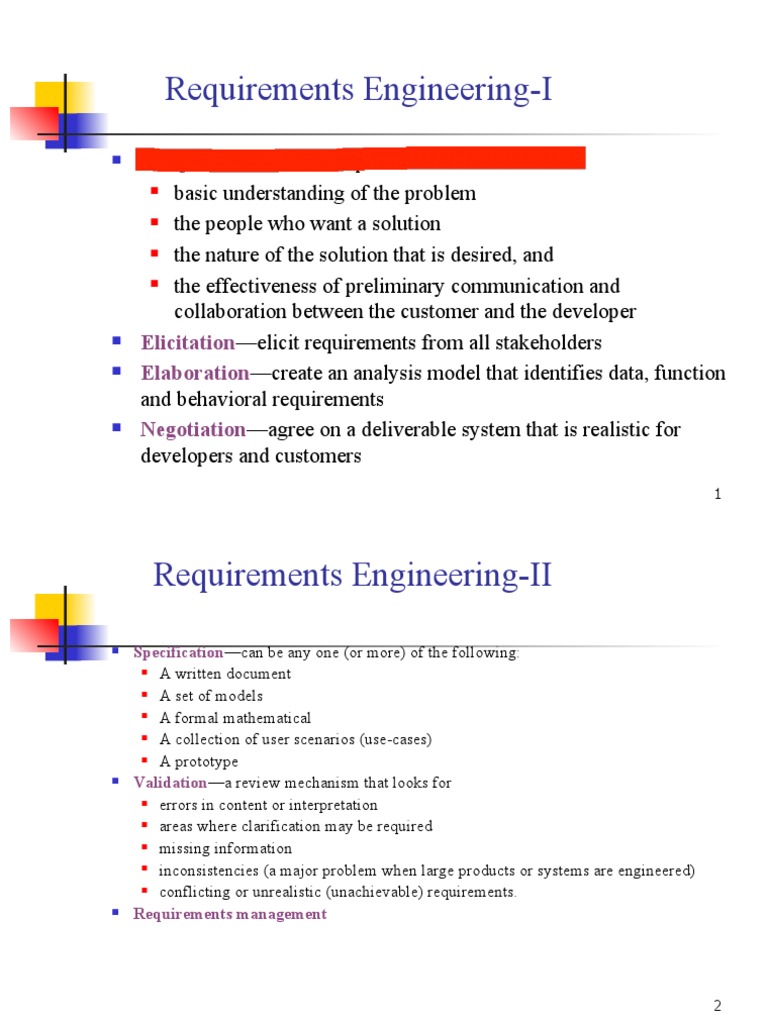 Requirements Engineering-I: Inception | PDF | Use Case | System