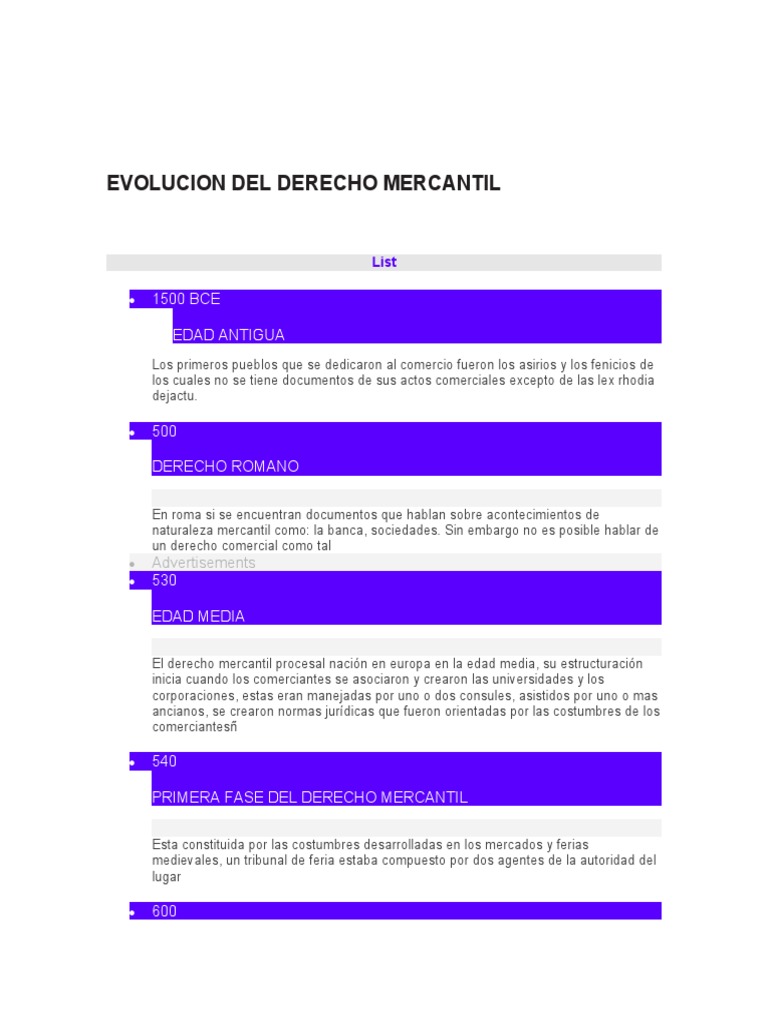 Trabajo de Legislación Mercantil Unidad 1 | PDF