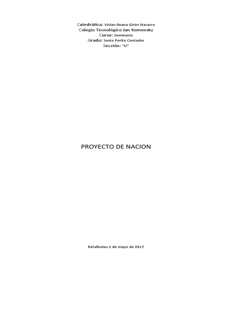 Proyecto Final | PDF