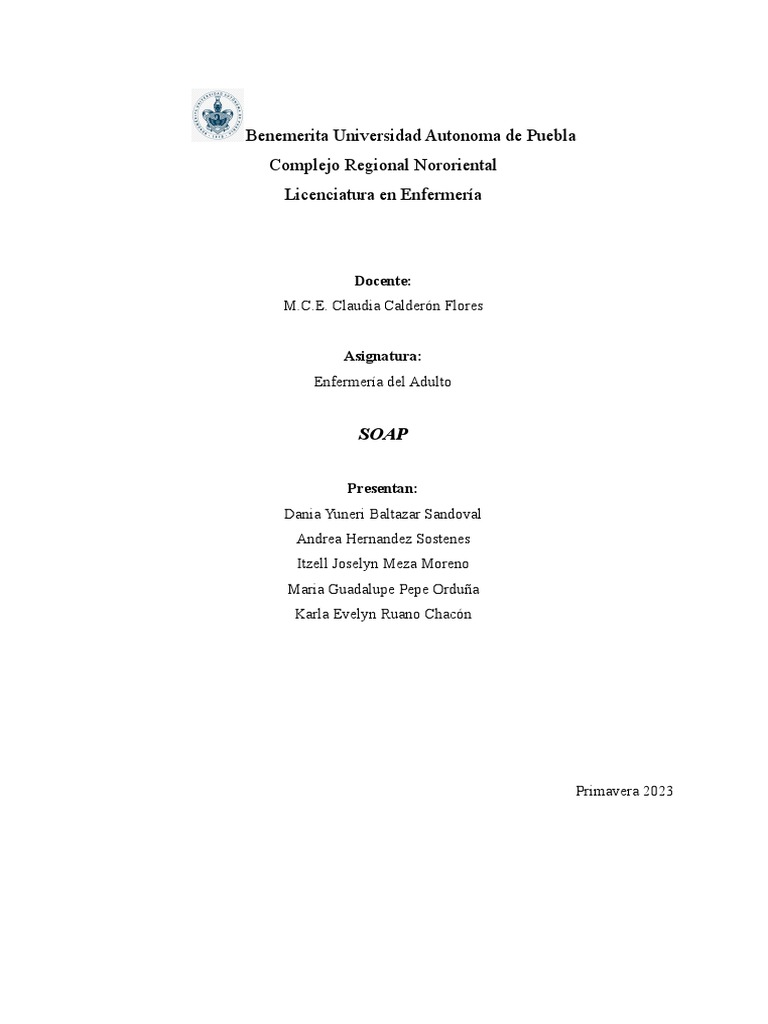 Formato SOAP-DM2 | PDF | Diabetes | Hipertensión