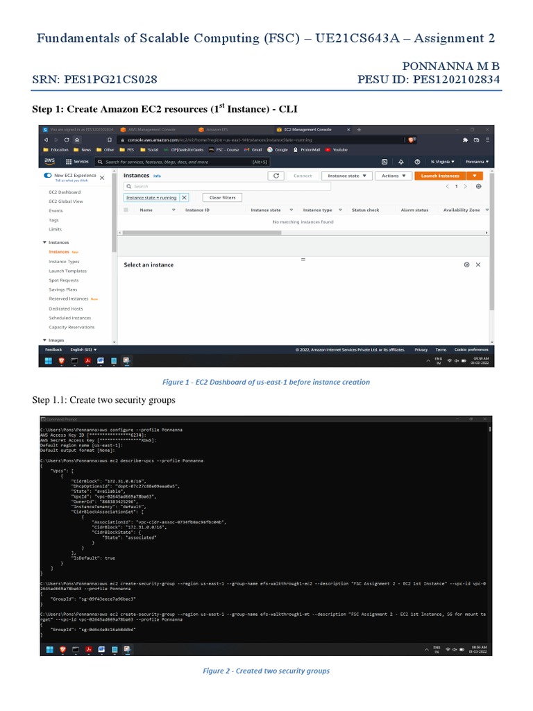FSC Assignment 2 - PES12021023 | PDF | Cyberspace | Cloud Computing