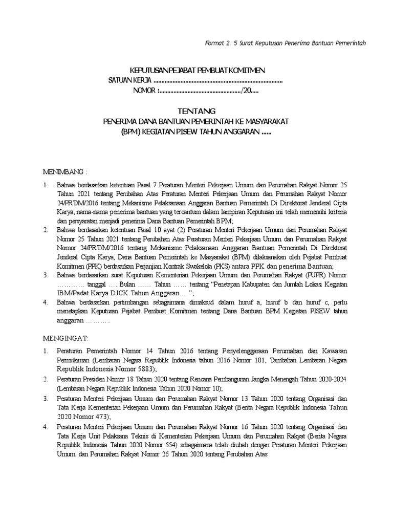 Format 2 5 Pdf