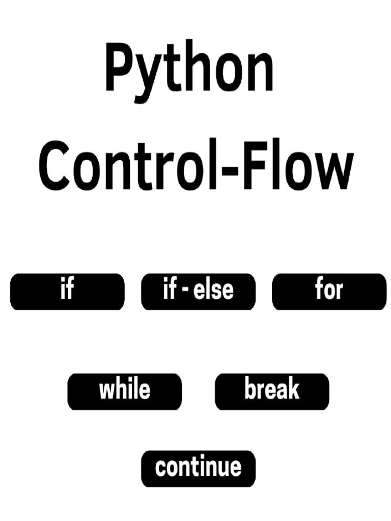 Python Control Flow Pdf Pdf 6364