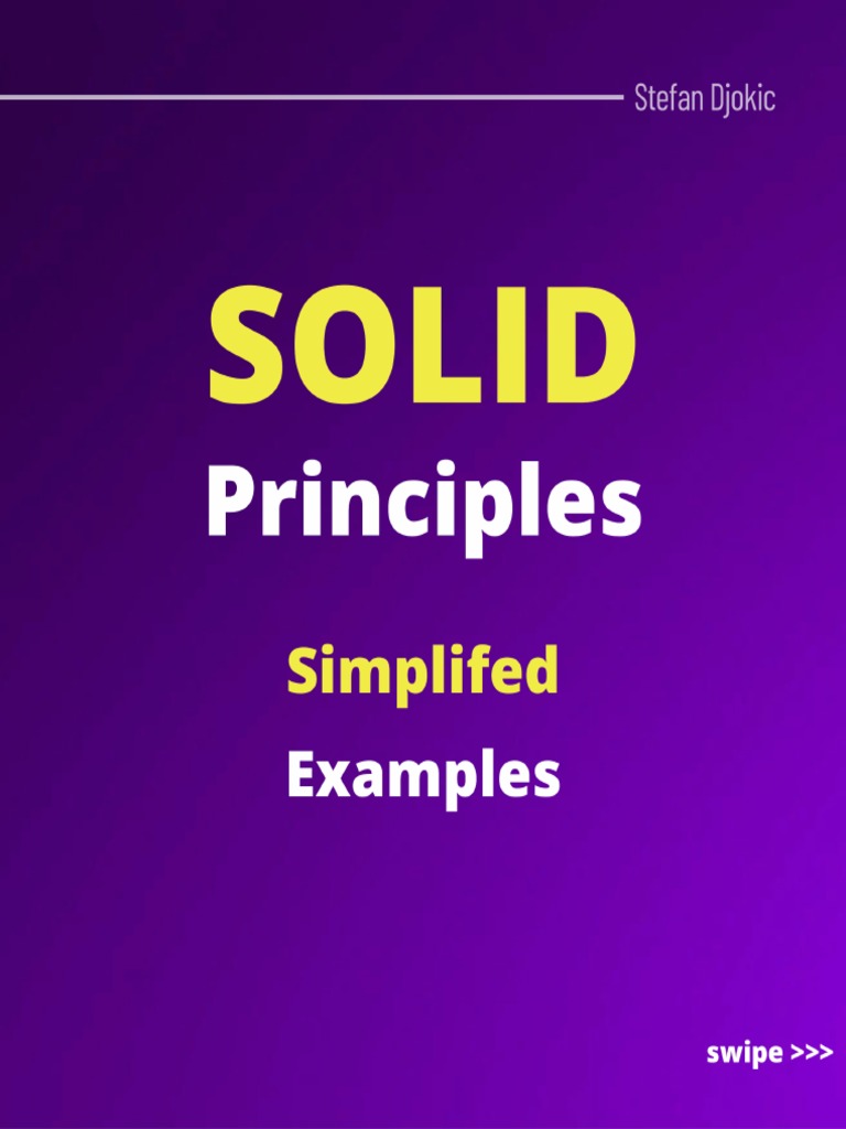 Solid Principles | PDF Solid Principles | PDF