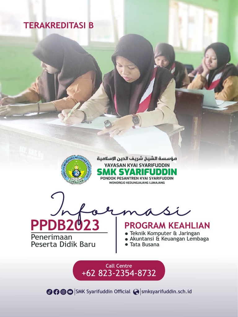 Brosur SMK Syarifuddin 2023 PDF | PDF
