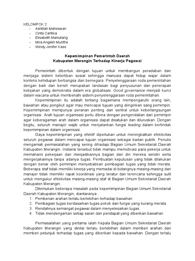 Esai Kelompok 2 | PDF