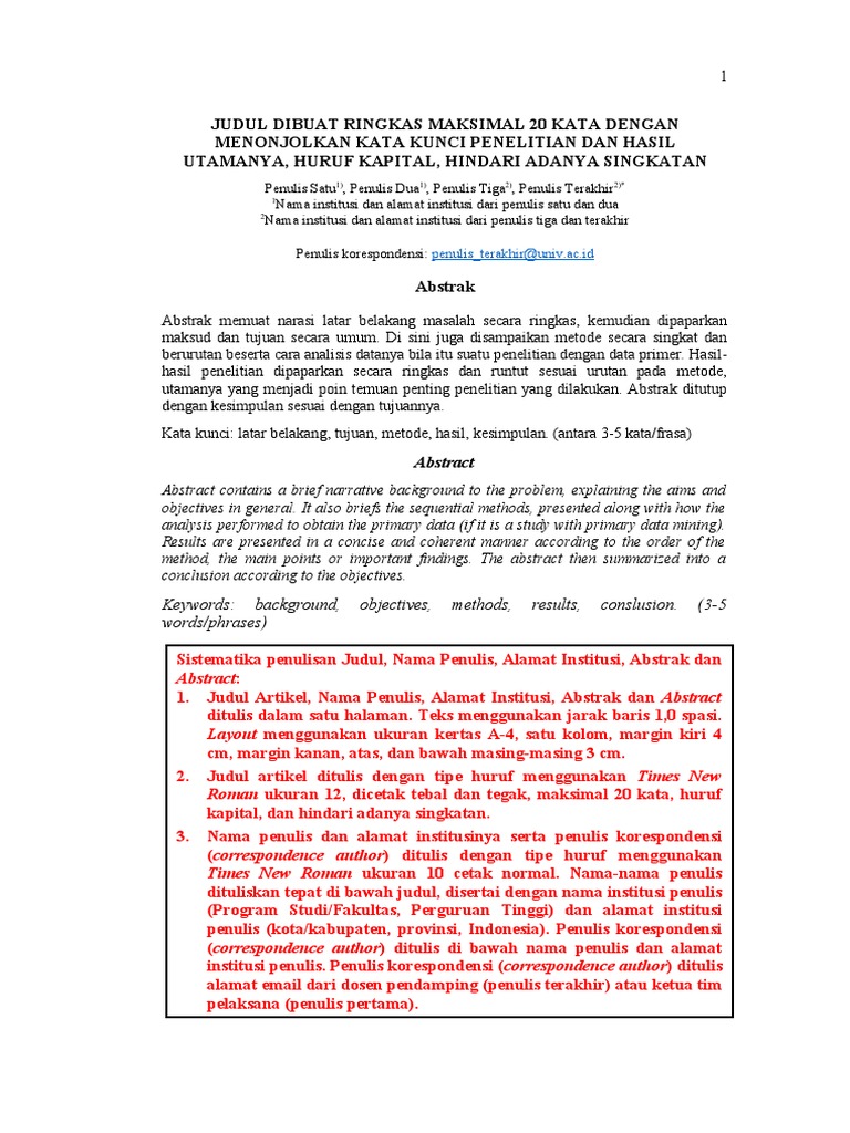 Template Proposal Pkm-Ai 2023 | PDF