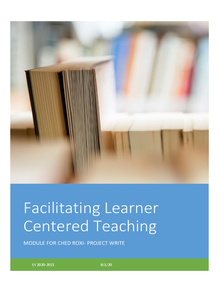 Facilitating Learning Module PDF | PDF | Differentiated Instruction | Learning