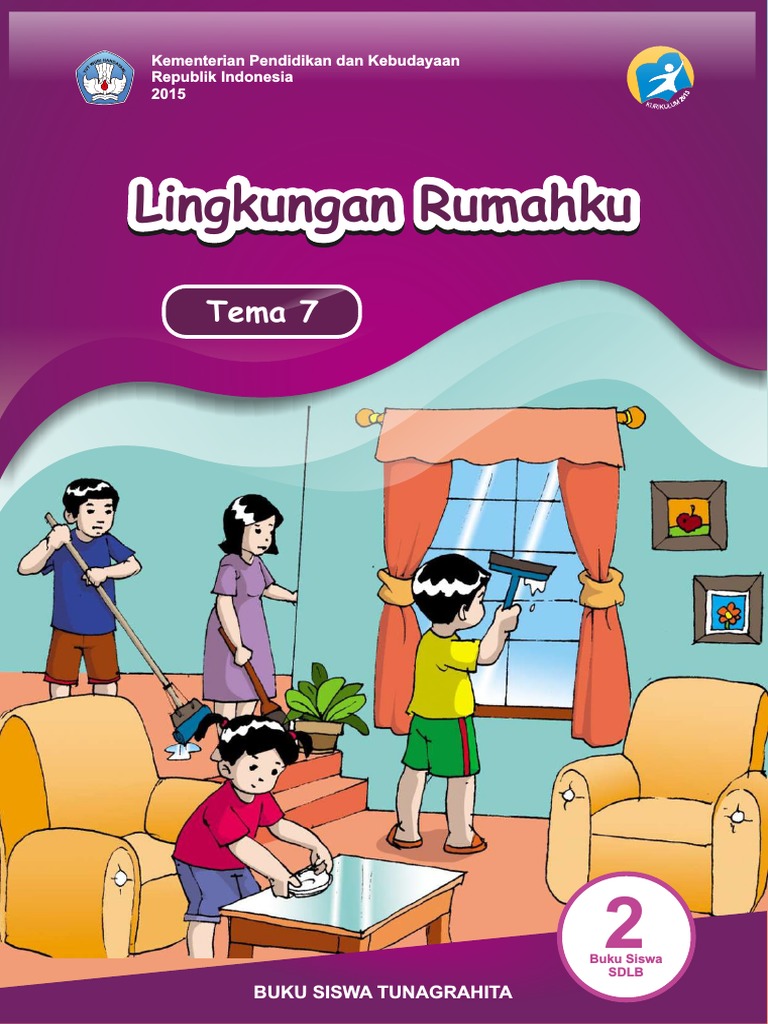 BS Tunagrahita 2 Tema 7 - Compressed PDF | PDF | Seni & Disiplin Bahasa | Griya & Taman