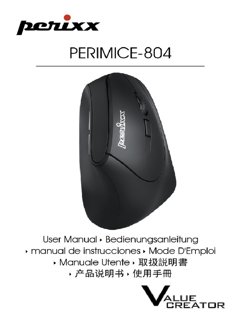 Vertical Mouse Manual | PDF