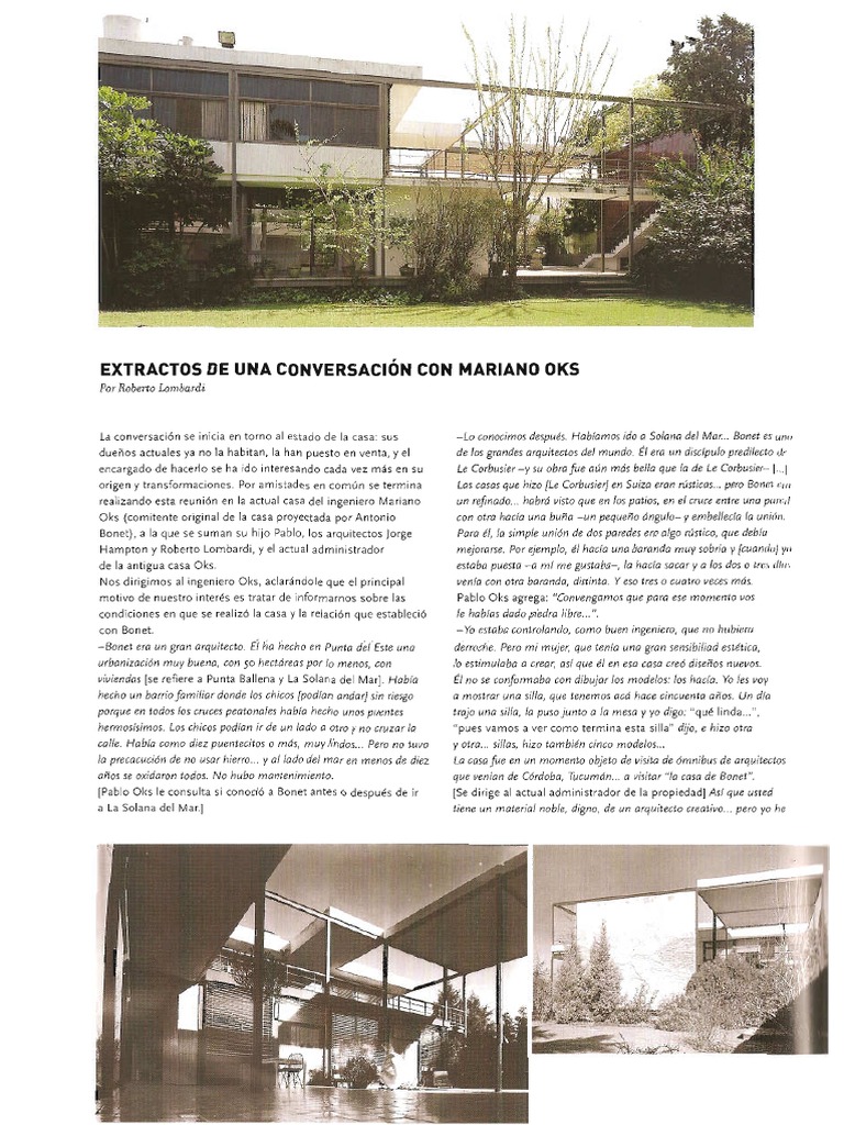 Entrevista A Mariano Oks | PDF