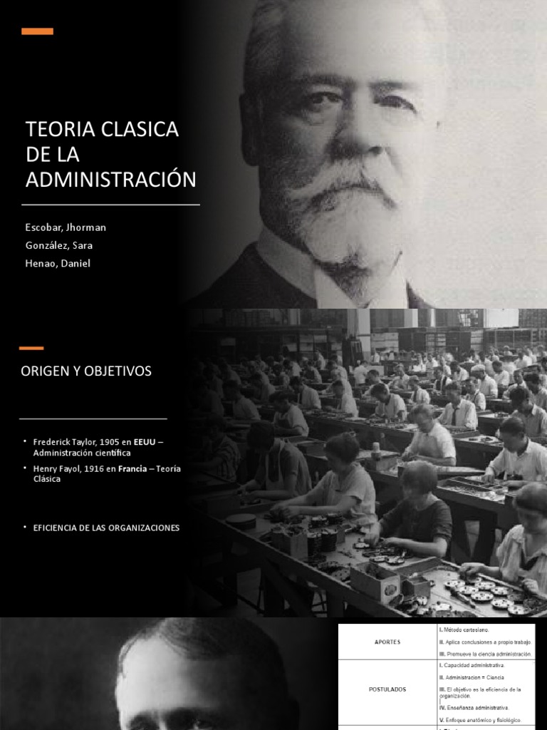 Teoria Clasica de La Administración | PDF Teoria Clasica de La Administración | PDF