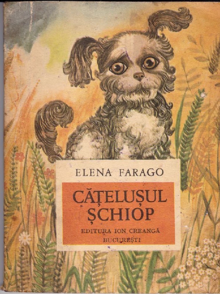 Elena Farago - CATELUSUL SCHIOP (1974, Ilustratii de Daniela Dravat ...
