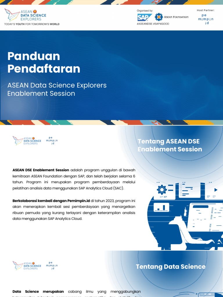 Panduan Pendaftaran ASEAN DSE 2023 | PDF