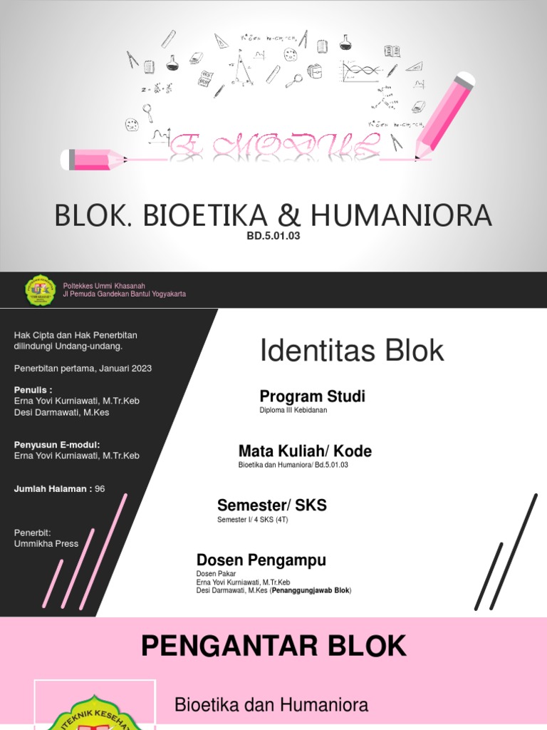 E Modul Blok Bioetika Humaniora-2 | PDF