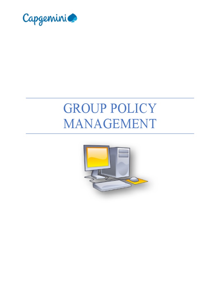Group Policy Management | PDF | Group Policy | Computing