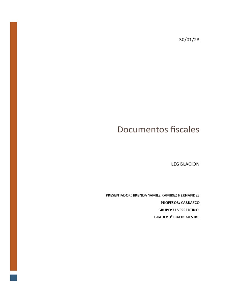 Documentos Fiscales, Ejemplos de Actas Constitutivas. | PDF | México