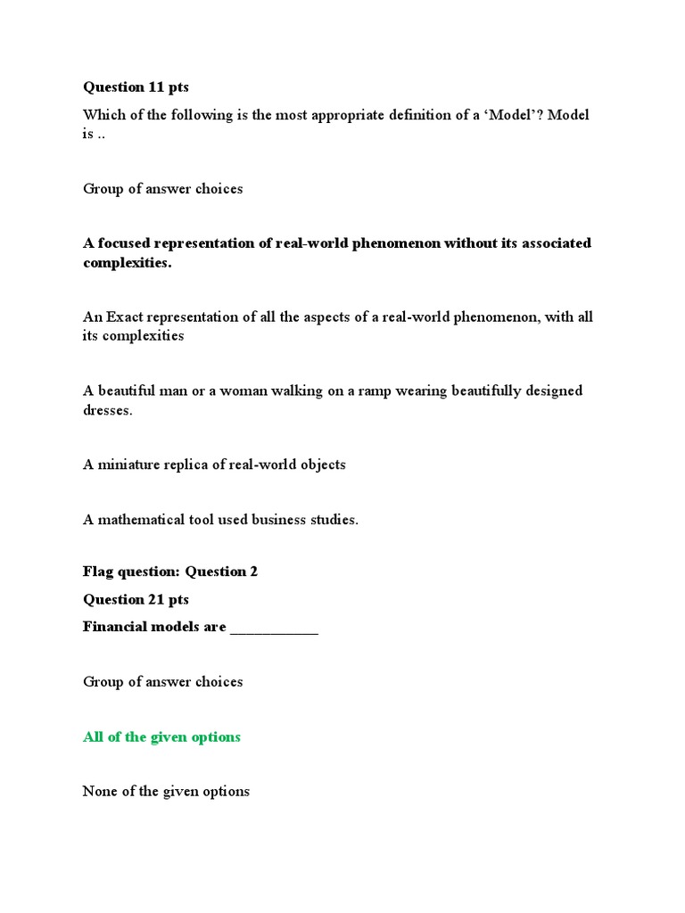 FM MCQs | Download Free PDF | Worksheet | Microsoft Excel