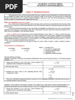 Conversion Chart T-Scores To Standard Scores PDF | PDF | Standard Score ...