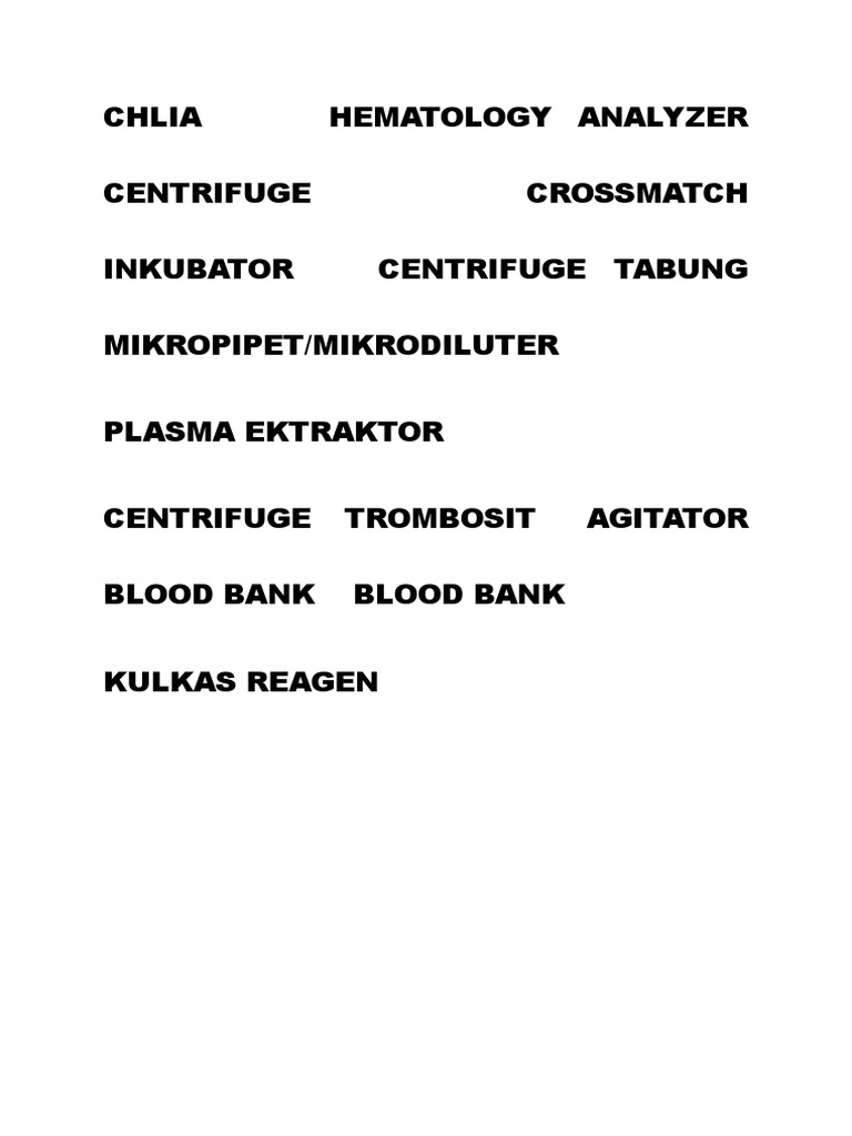 Chlia Hematology Analyzer Centrifuge Crossmatch Inkubator Centrifuge ...