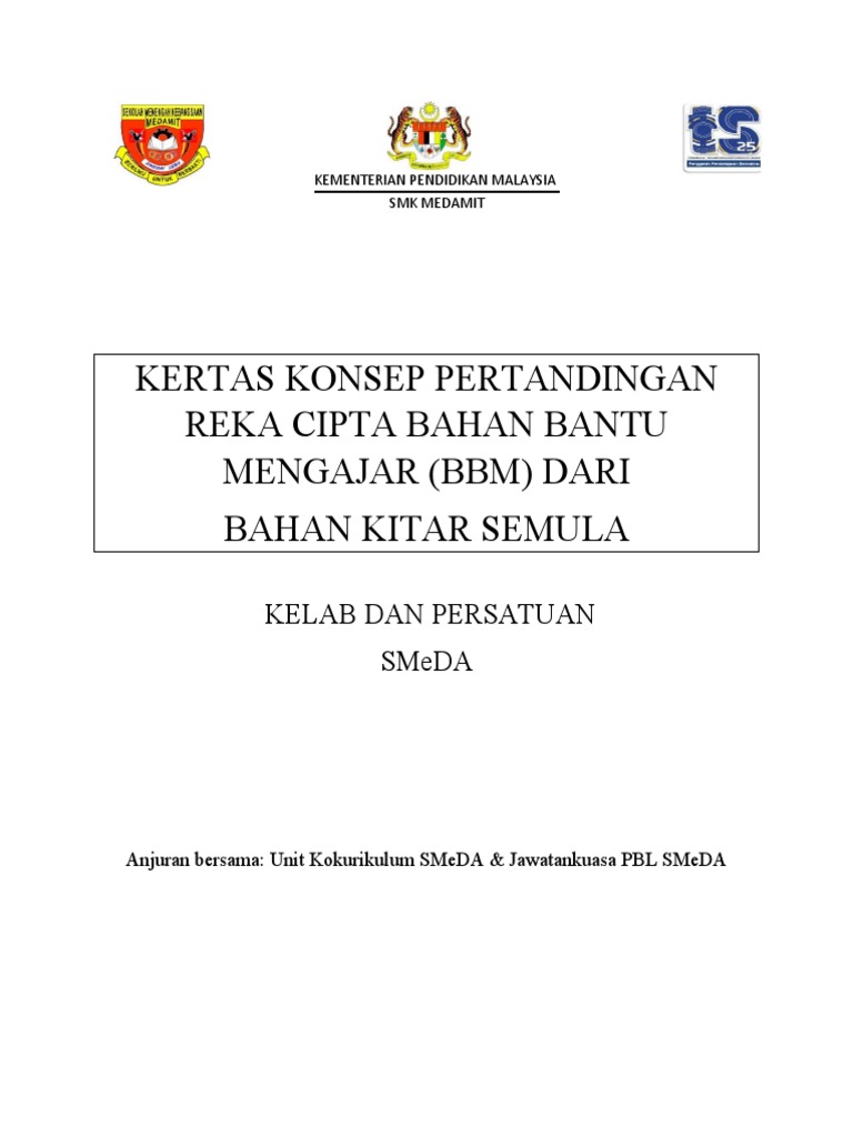Pertandingan Reka Cipta Smeda | PDF