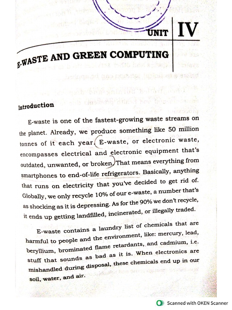 E Waste PDF | PDF