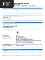 VIM Bleach Cream: Safety Data Sheet | PDF | Firefighting | Toxicity
