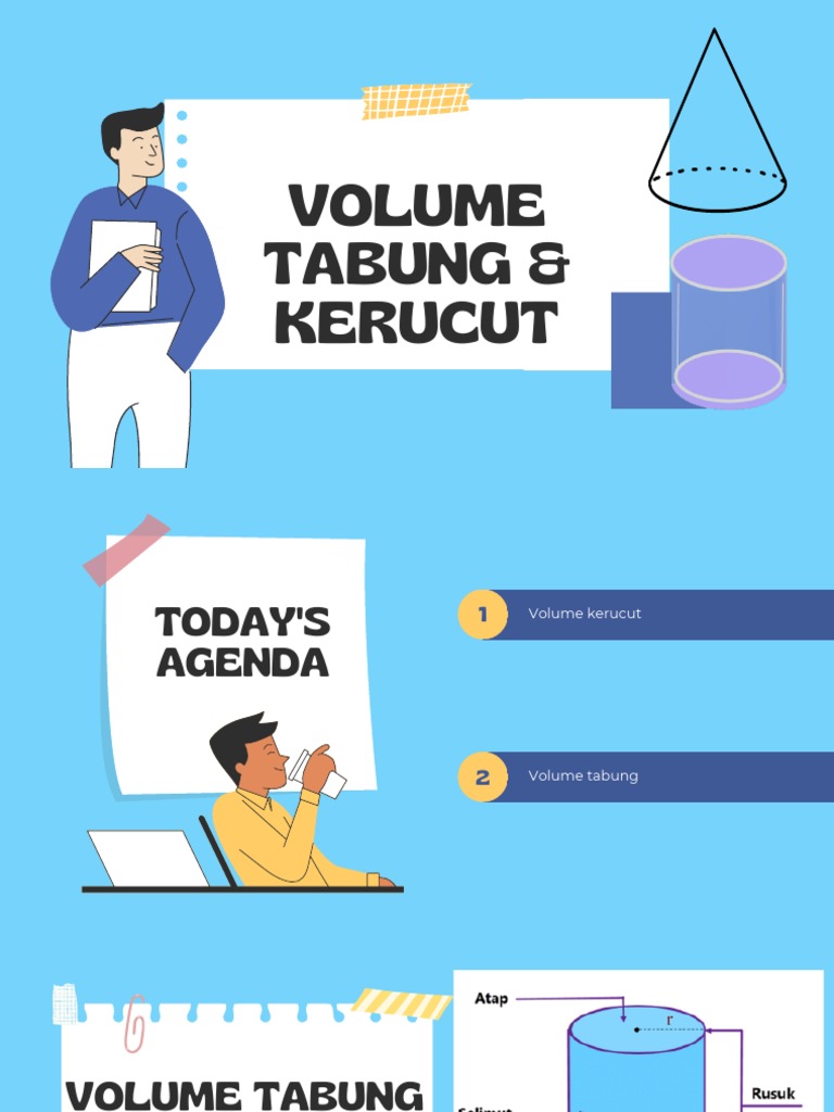 Volume tabung & kerucut | PDF