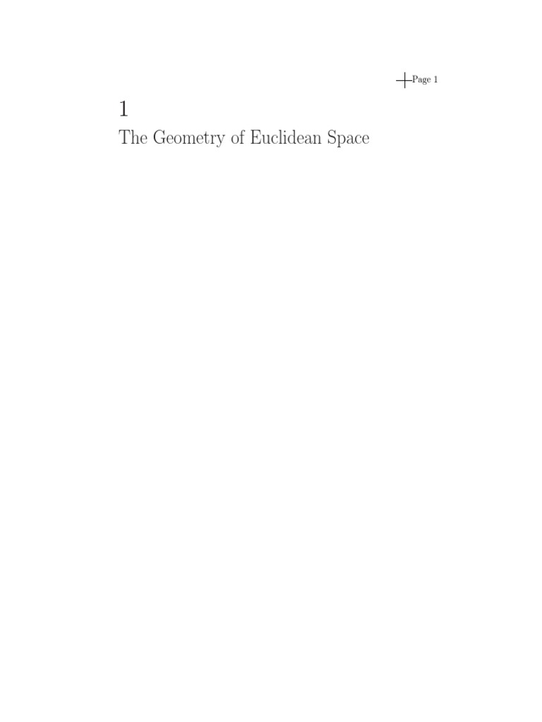 Geometry & Calculus Essentials | PDF | Maxima And Minima | Vector Space