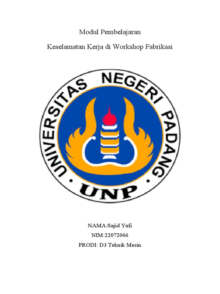 Keselamatan Kerja di Workshop Fabrikasi | PDF | Bisnis | Teknologi ...