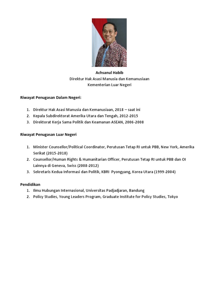 CV Achsanul Habib Indonesia | PDF